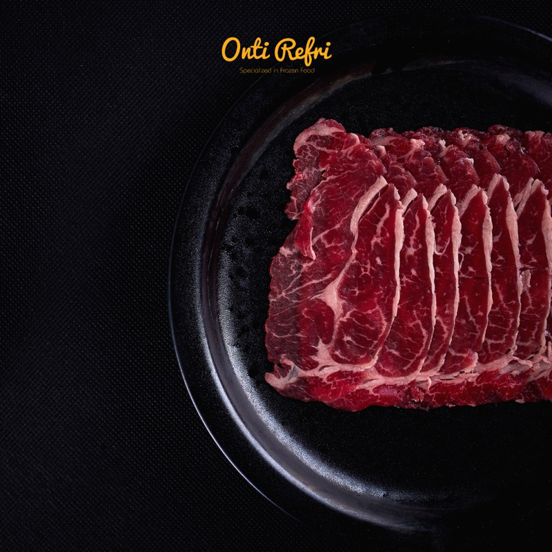 Jual *SHABU* Tokusen Wagyu Chuckroll MB4-5 (200gr) / Daging Wagyu Slice ...