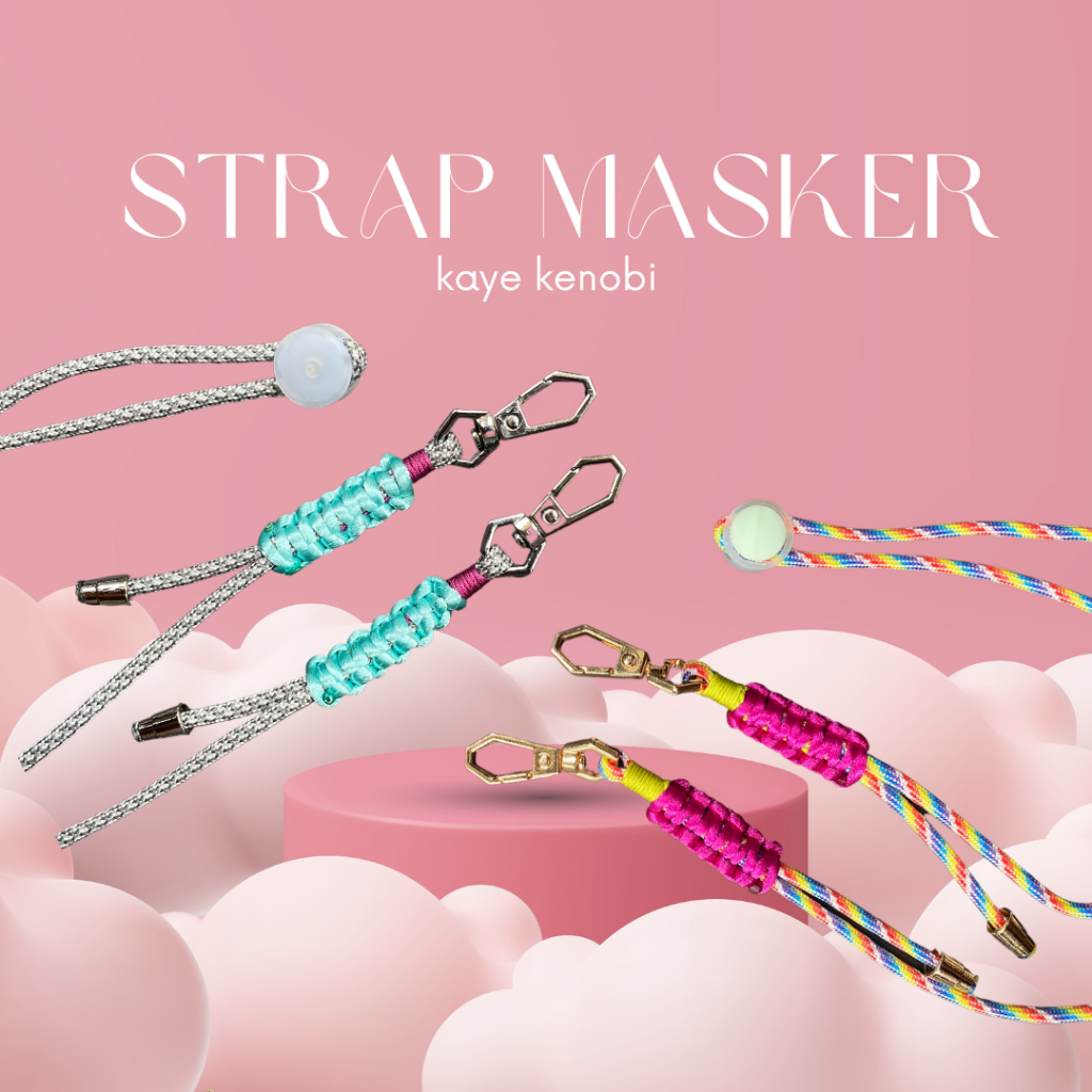 Jual STRAP MASKER PARACORD/2in1 TALI MASKER | Shopee Indonesia