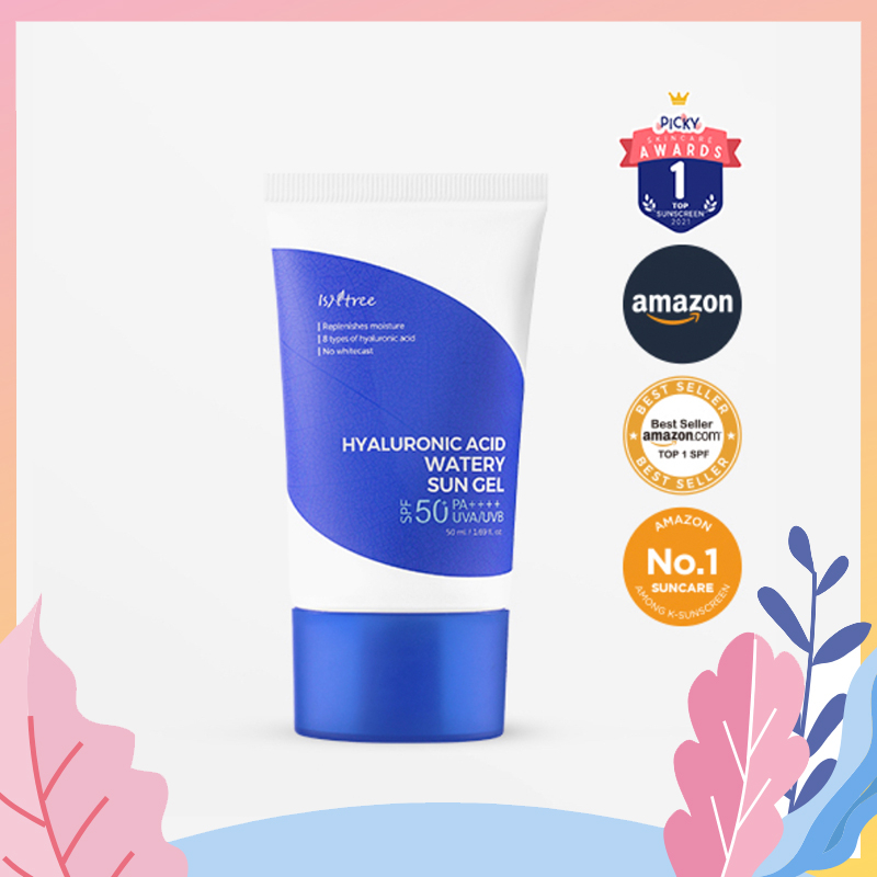 Jual ISNTREE Hyaluronic Acid Watery Sun Gel Sunscreen SPF 50+ PA ...