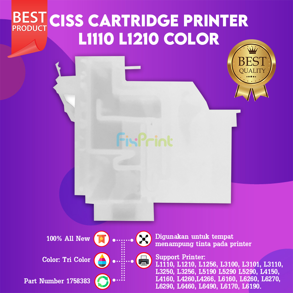 Jual Ink Cartridge Adapter L1110 L1210 L3110 L3210 L3116 L3150 L3156 ...