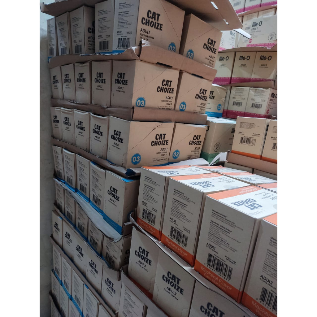 Jual DUS CAT CHOIZE POUCH 1 BOX 12 pcs | Shopee Indonesia