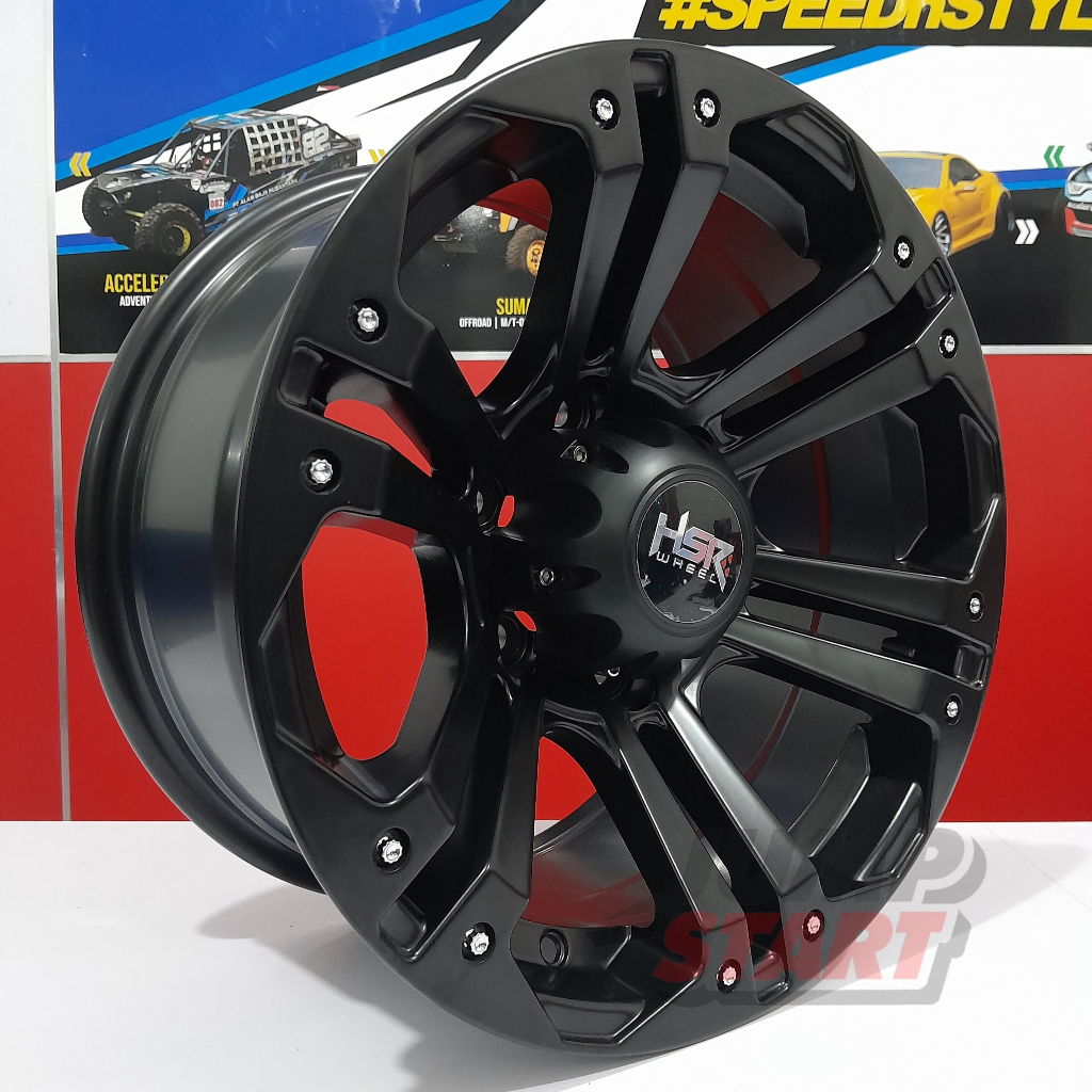 Jual Pelek mobil racing offroad ring16 Hsr wheel Mongo baut 6 Fortuner ...