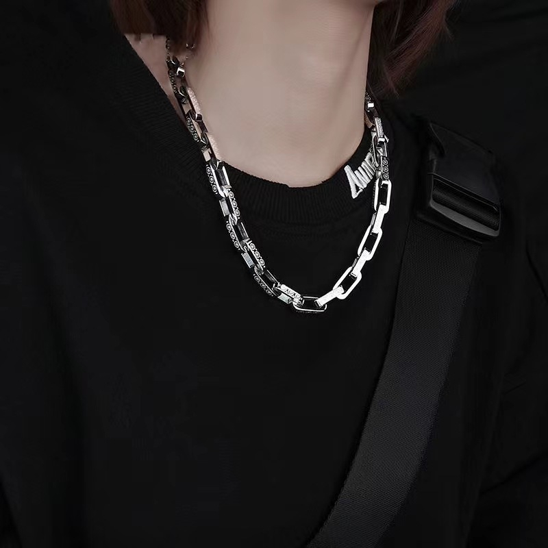 Jual Kalung Model Rantai Titanium Premium / Kalung Rantai Kotak Daisy ...
