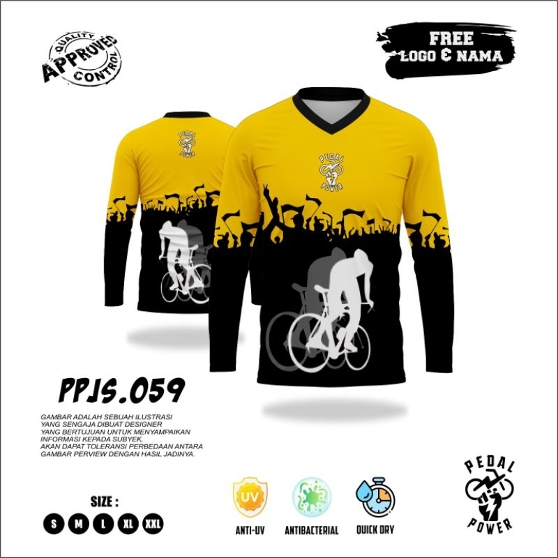 Jual Baju Jersey Sepeda/ Bola Custom Desain Terbaru | Free Nama Dan ...