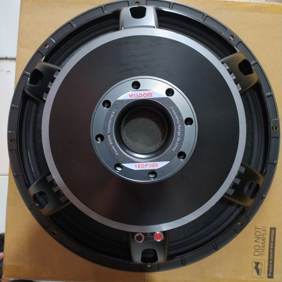 Jual Komponen Speaker 18 Inch WISDOM 18GP300 / 18G-P300 Coil 4 Original ...