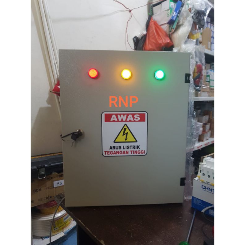 Jual Panel 3 phase komplit box ukuran 30x40cm indoor | Shopee Indonesia
