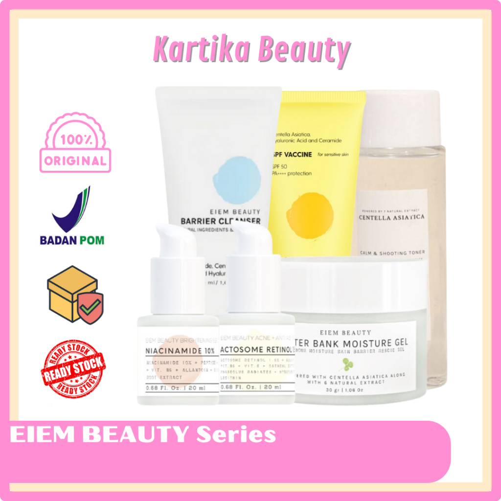 Jual EIEM BEAUTY SERIES : WATER BANK MOISTURE GEL MOISTURIZER / CALM ...