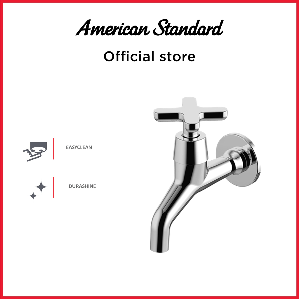 Jual American Standard Keran Tembok - Winston Wall Tap (Cross Handle ...