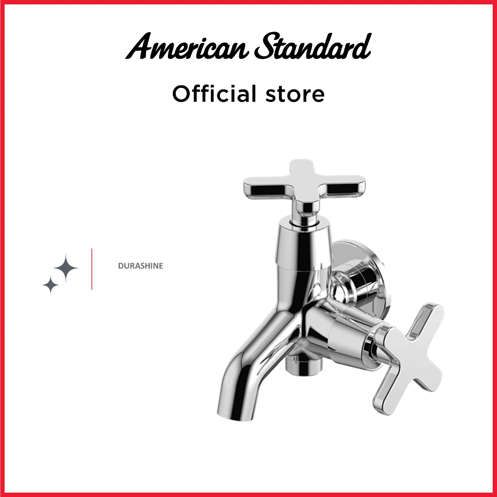 Jual American Standard Keran Tembok - Winston Dual Wall Tap (Cross ...
