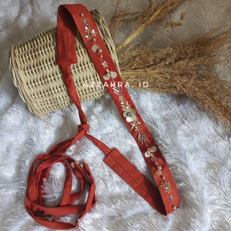 Jual Obi belt payet custome model tali PO 1-2hari | Shopee Indonesia