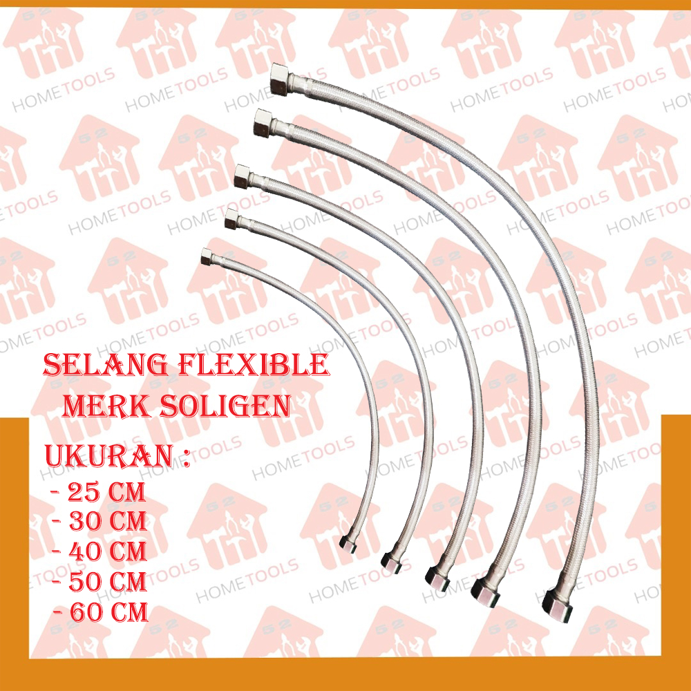 Jual Selang Flexible Anyam 60 cm SOLIGEN | Shopee Indonesia