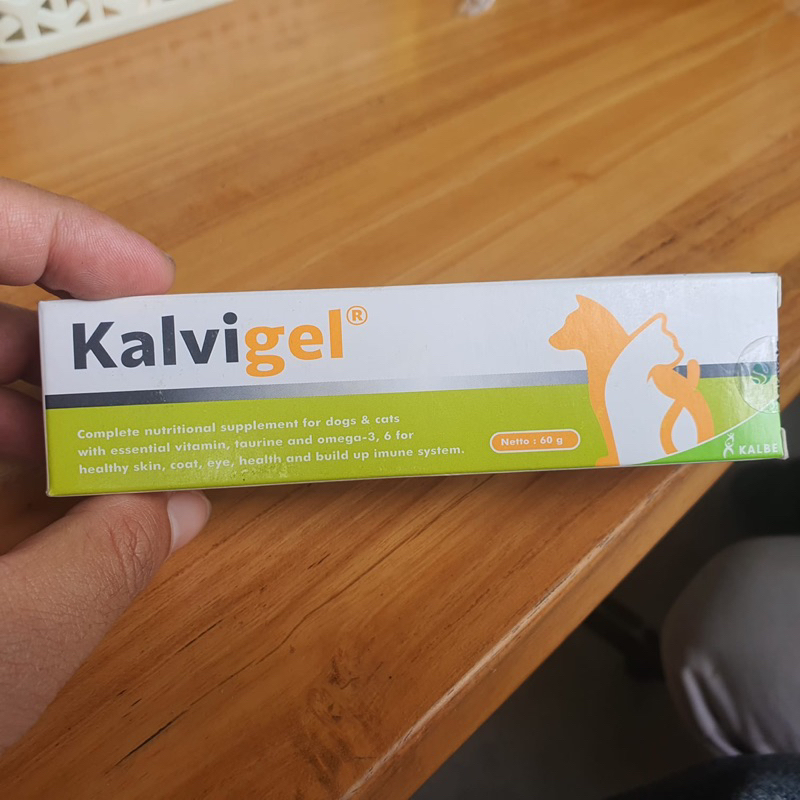 Jual KALVIGEL 60G MULTIVITAMIN GEL ORIGINAL untuk anjing kucing bukan ...
