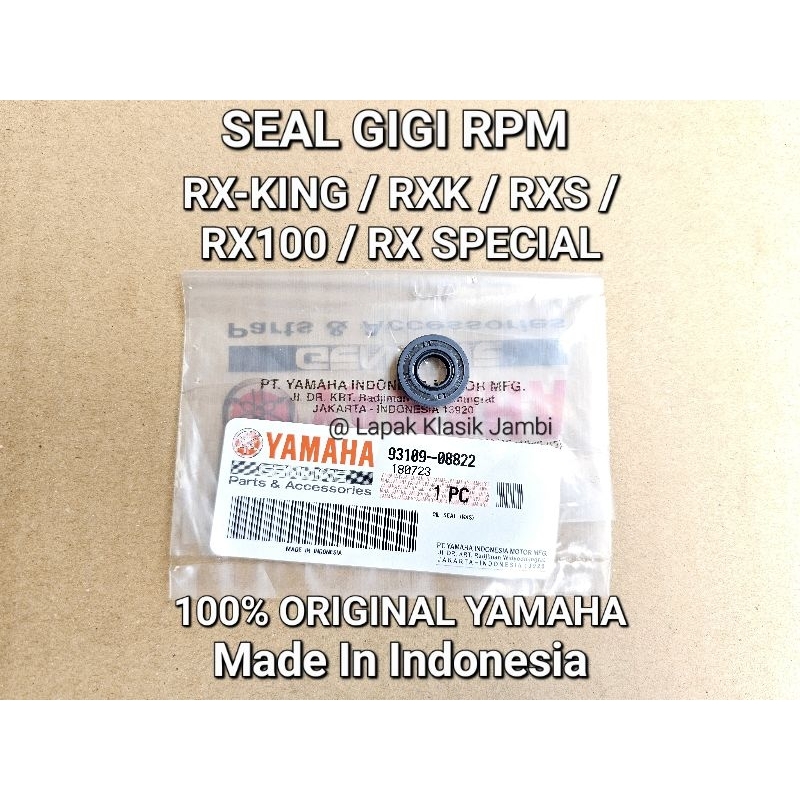 Jual Seal Sil Gigi RPM RX KING RXK RXS RX 100 RX SPECIAL Original Asli ...