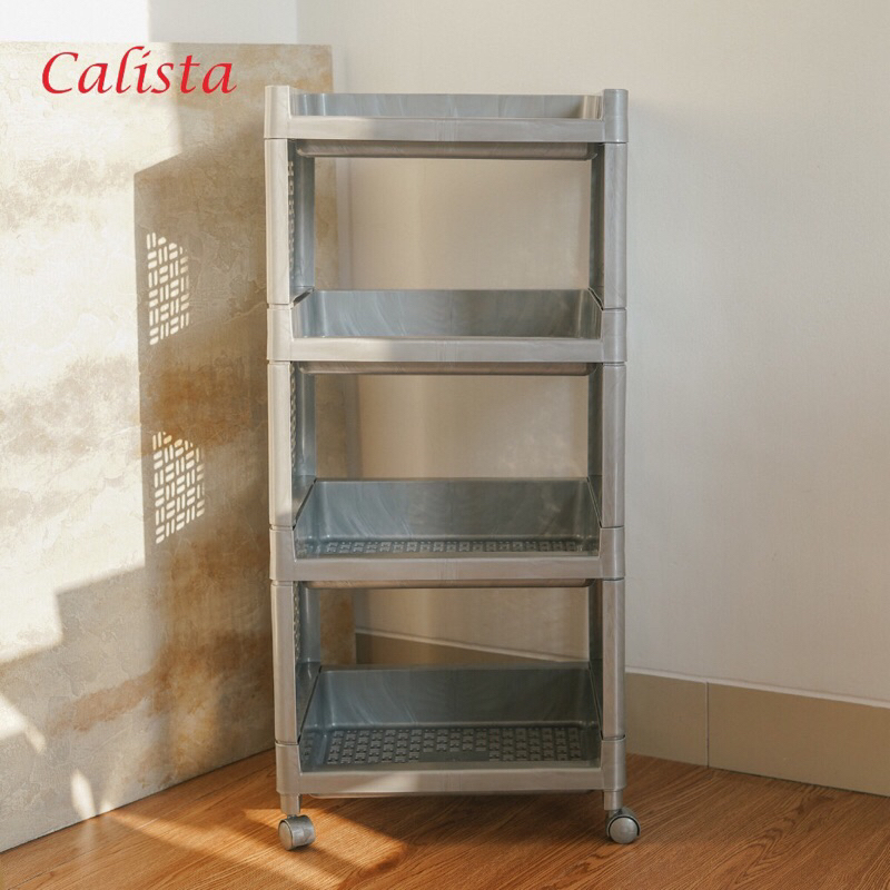 Jual Calista Rak Susun 4 Rak Roda Susun 4 Multifungsi - Calista Rak ...