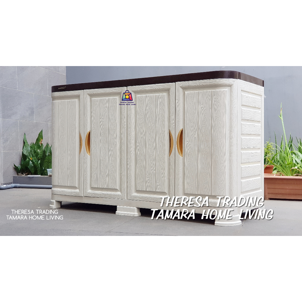 Jual MEJA TV LED RAK TV PLASTIK NAPOLLY 454 MODERN DESIGN NEW MODEL DI ...