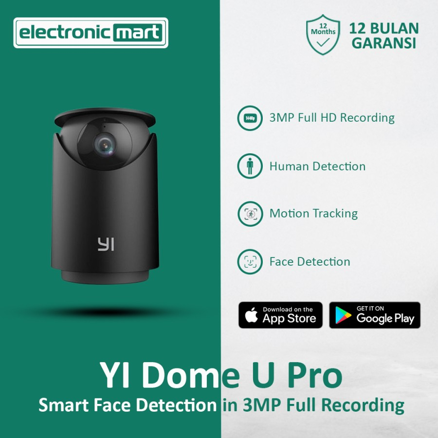 Jual Yi Dome U Pro 2K IP Camera | Shopee Indonesia
