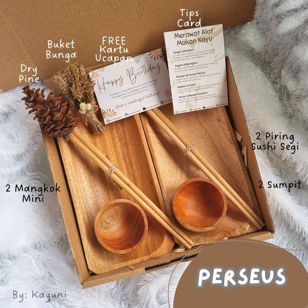 Jual Hampers Sushi Set Kado Estetik / Parcel Tukar Kado Anniversary ...