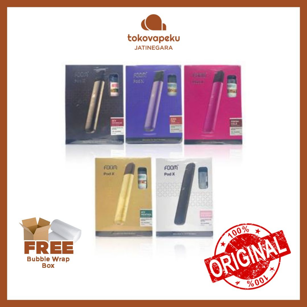 Jual FOOM POD X BUNDLING LIQUID SALTNIC 15ML POD FOOM ORI by FOOM LAB ...