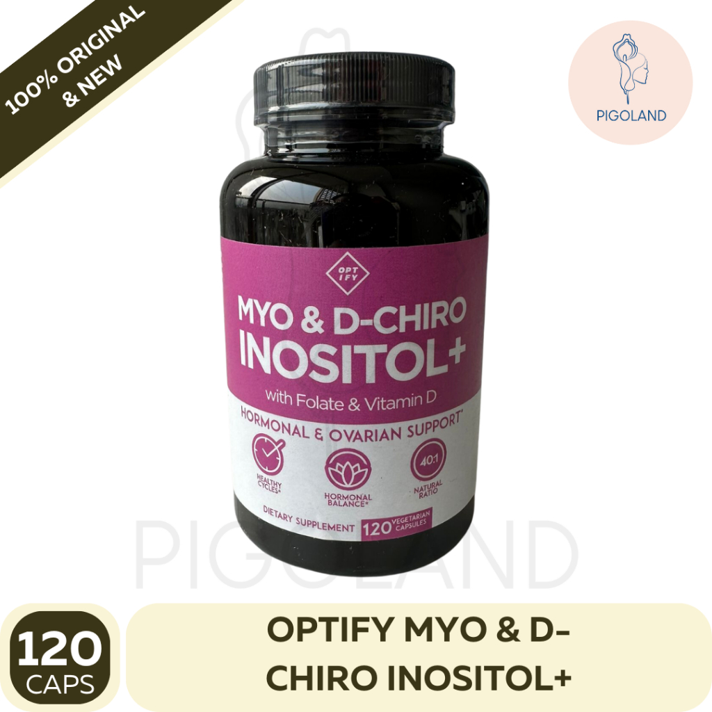 Jual Optify Myo & D-Chiro Inositol+ with Folate & Vitamin D Chiro 120 ...