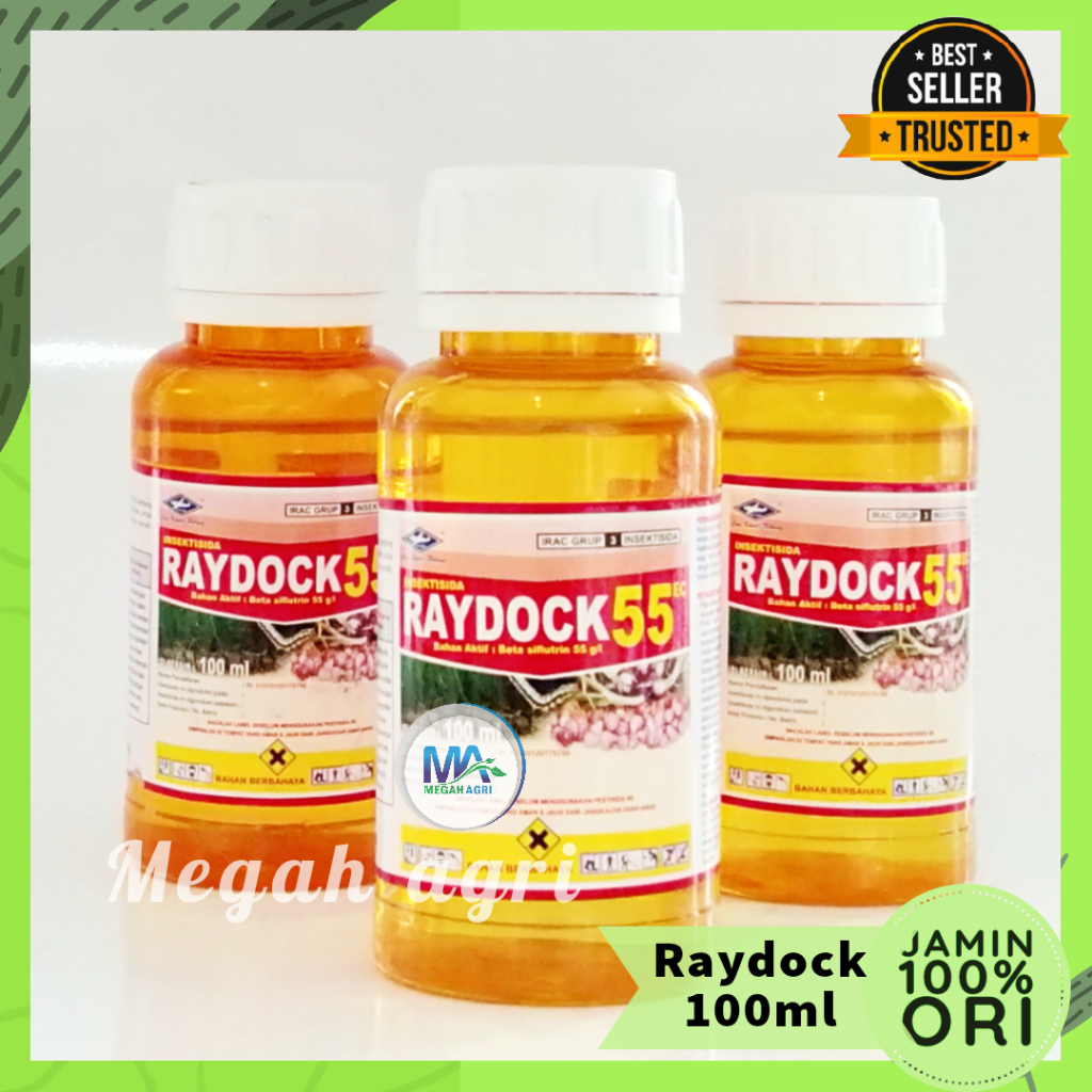 Jual RAYDOCK 100ML INSEKTISIDA Beta siflutrin 55 g/l SEJENIS SUMO ...