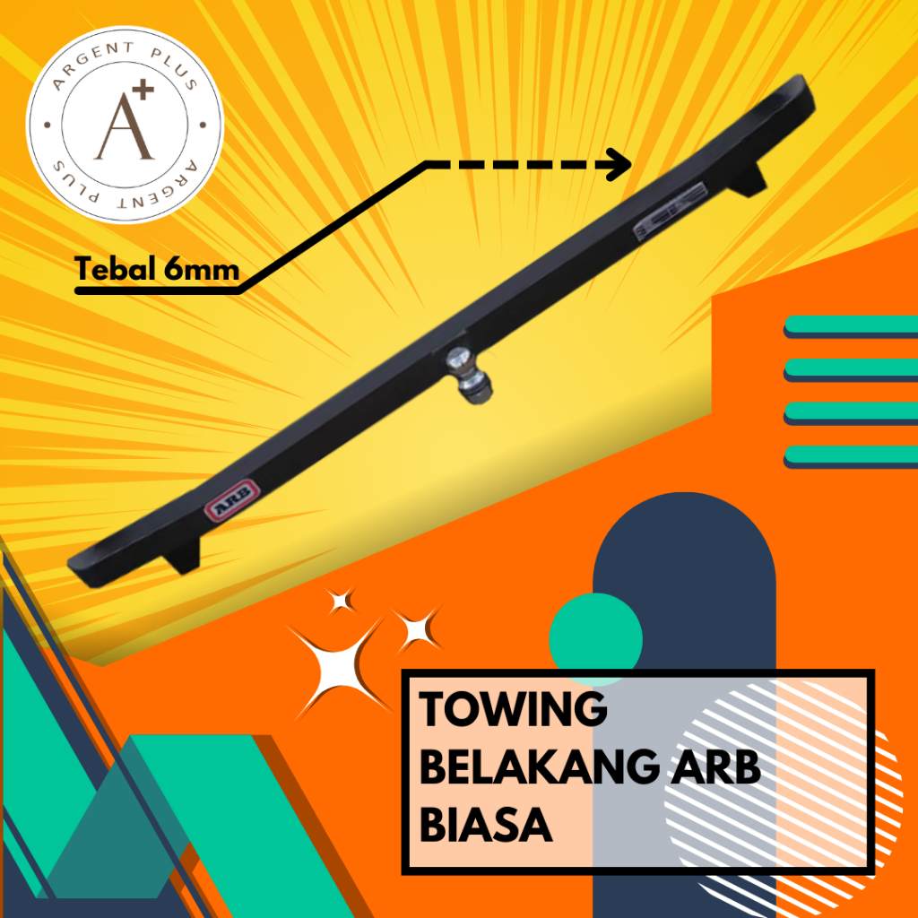 Jual TOWING BAR ARB BUMPER BEMPER Mobil Belakang Tebal 6mm | Shopee ...
