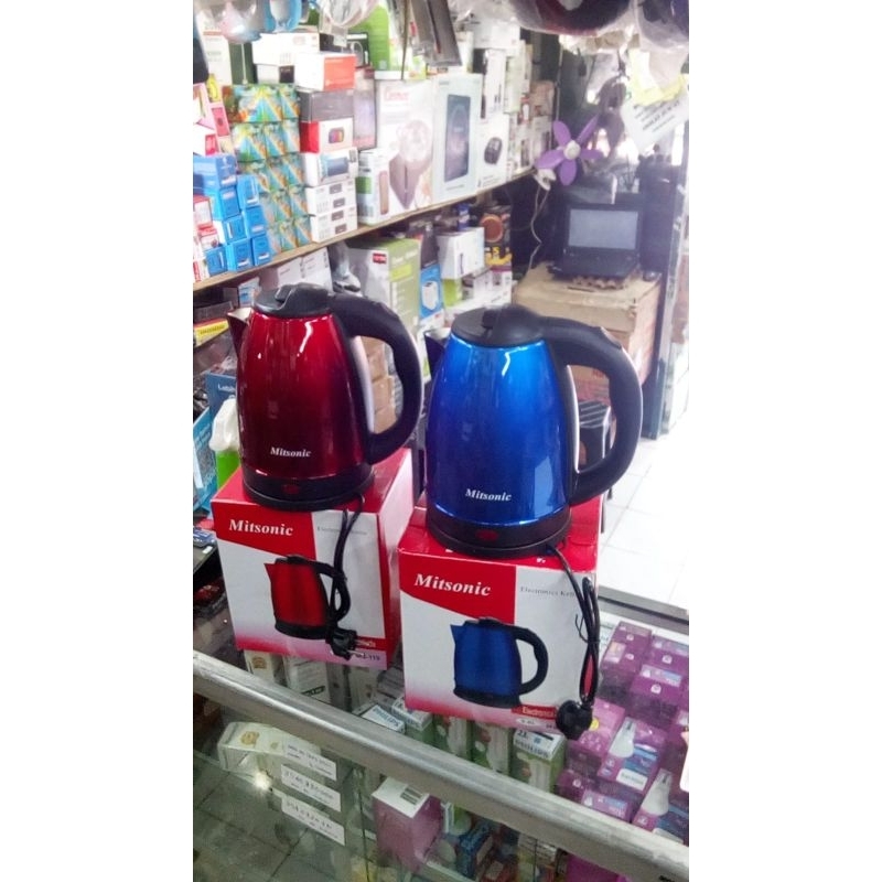 Jual Teko Termos Air Listrik Kettle Electric Otomatis Pemanas Air ...