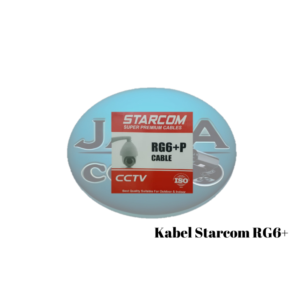 Jual Kabel Starcom RG 6+power hitam (300m) | Shopee Indonesia