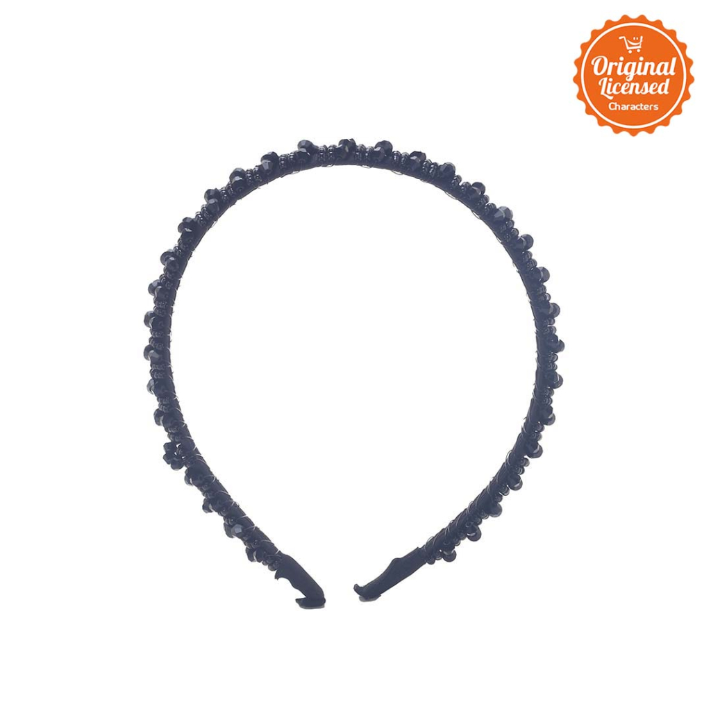 Jual Bando Crystal Type A Hitam (Lebar 1 cm) | Shopee Indonesia