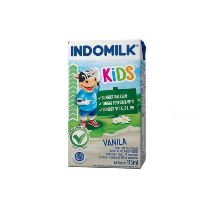 Jual Indomilk Uht Kids Vanila 115ML | Shopee Indonesia