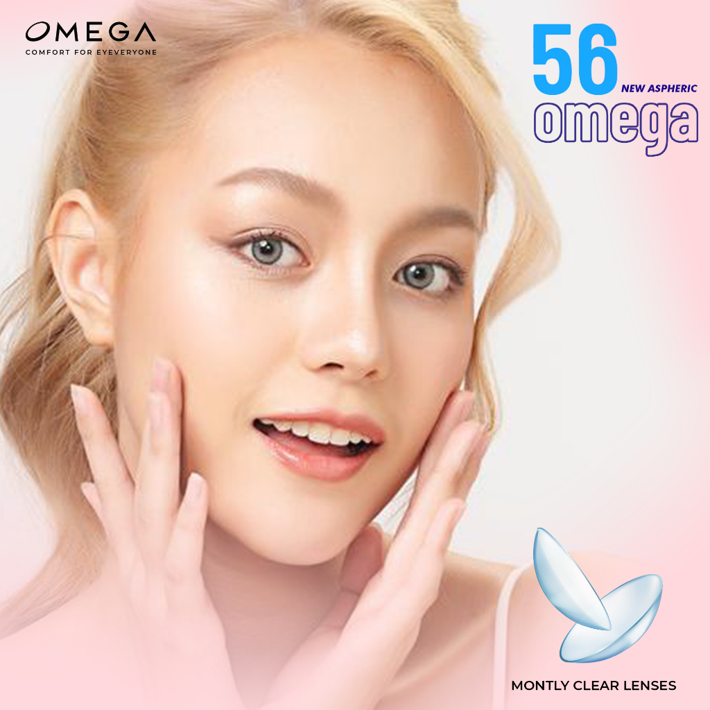 Jual OMEGA 56 SOFTLENS BENING 3 PASANG MONTHLY | Shopee Indonesia