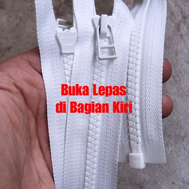 Jual Resleting Jaket no 5 YKK & Korea Gigi Jagung Vislon 40 s/d 90 cm | Shopee Indonesia