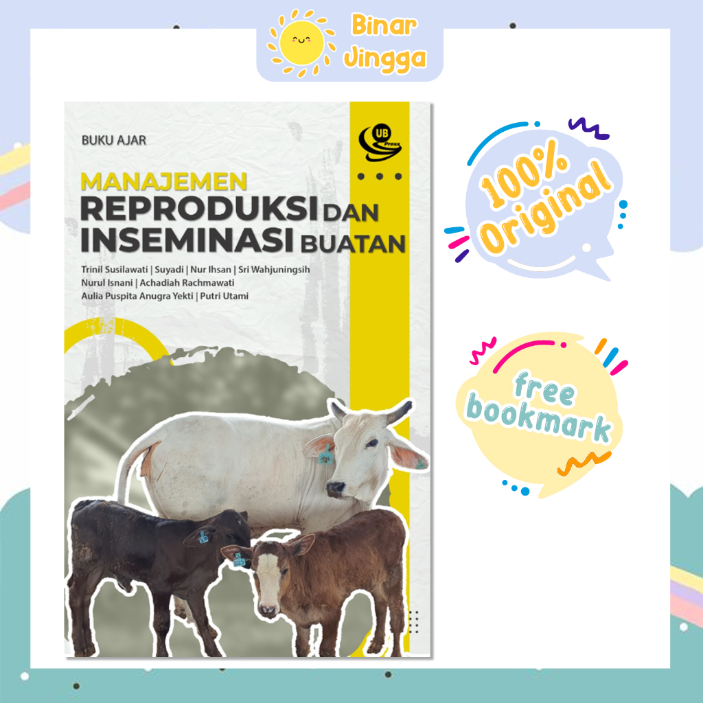 Jual Buku Manajemen Reproduksi dan Inseminasi Buatan Trinil Susilawati UB Press | Shopee Indonesia
