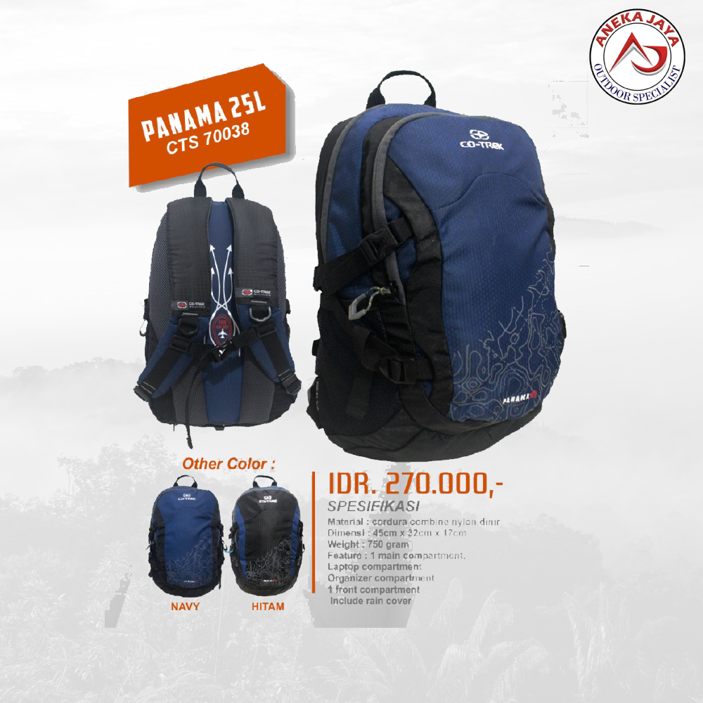 Jual TAS RANSEL CO-TREK PANAMA 25 LITER | Shopee Indonesia