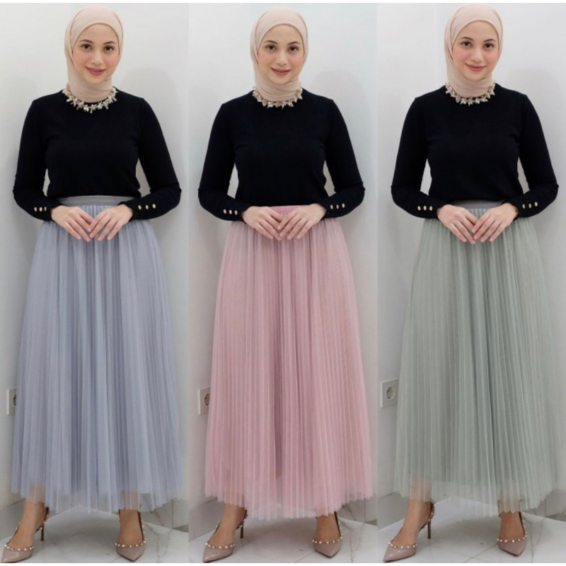 Jual Rok Tutu Tulle Tile Tille Skirt Songket by STL Sarah The Label ...
