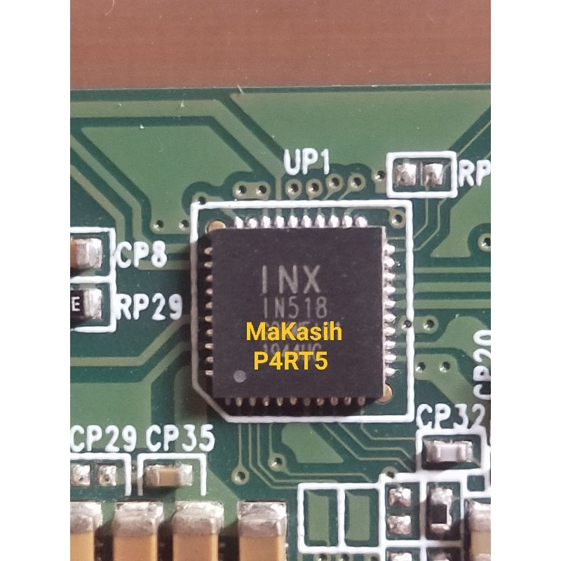 Jual ic INX IN518 IN518 In518 (ic inx in518 original, masih nempel di ...