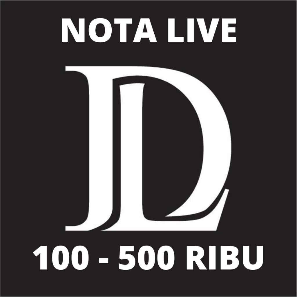 Jual NOTA CO LIVE READY 100 - 500 RIBU | Shopee Indonesia