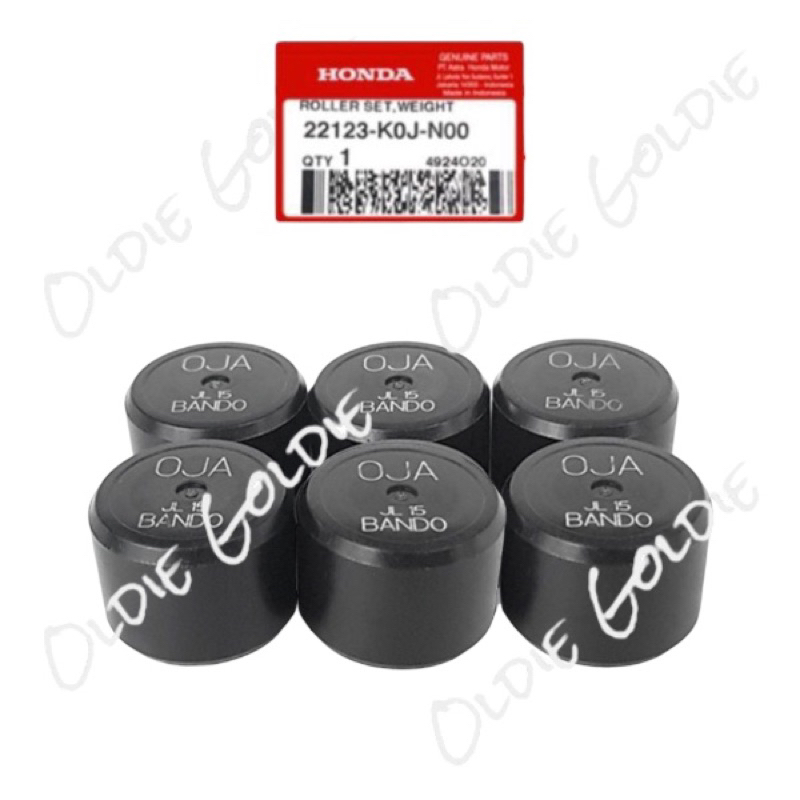 Jual 22123-K0J-N00 Roller CVT Genio Beat LED ECO Street K1A Scoopy eSP K2F | Shopee Indonesia