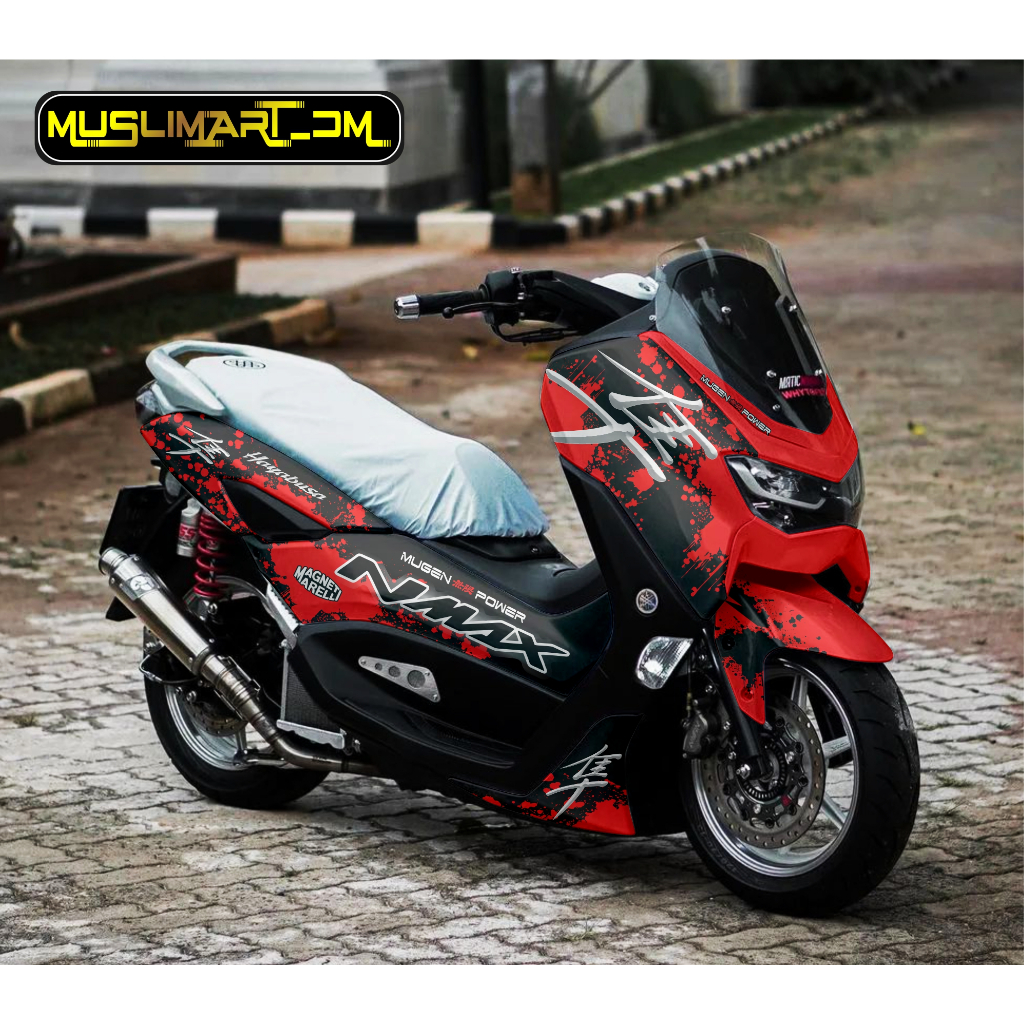 Jual decal sticker full body all new nmax variasi hayabusa varian warna ...
