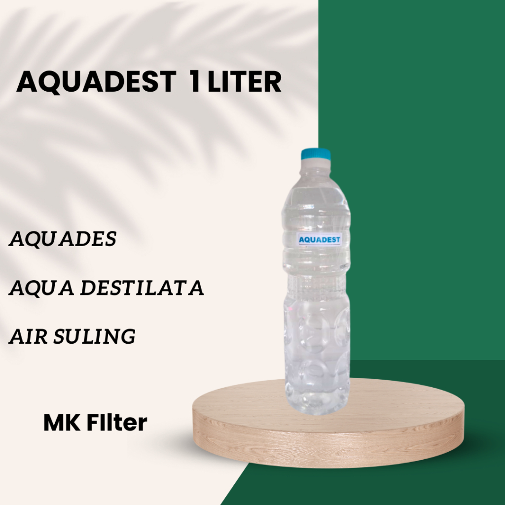 Jual Aquadest / Akuades / Aquades / Air Suling 1 liter | Shopee Indonesia