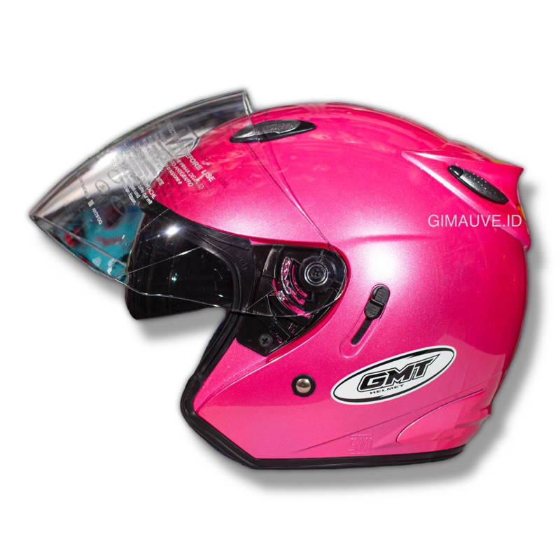 Jual Helm Sepeda Motor Helm Half Face Double Visor Gmt 2 Visor Helm