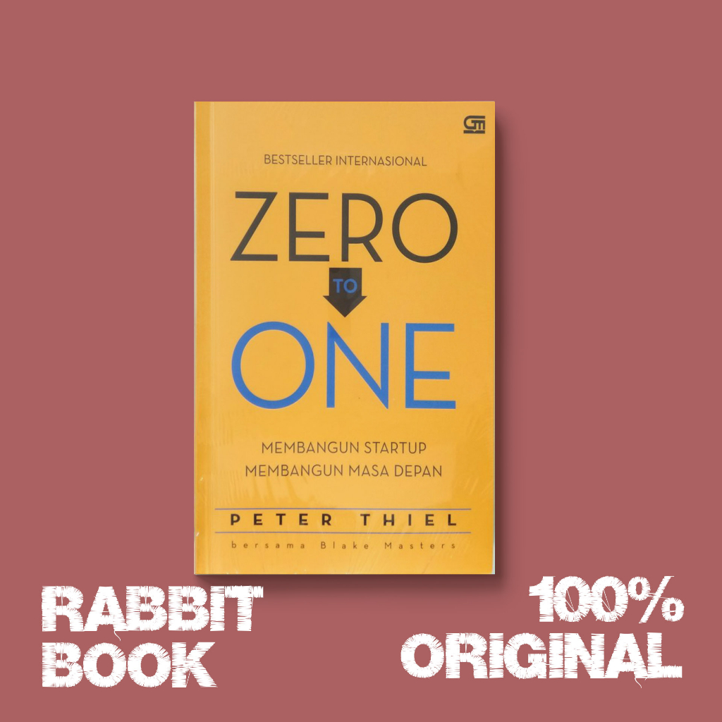 Jual Buku Zero To One by Peter Thiel Bahasa Indonesia | Shopee Indonesia