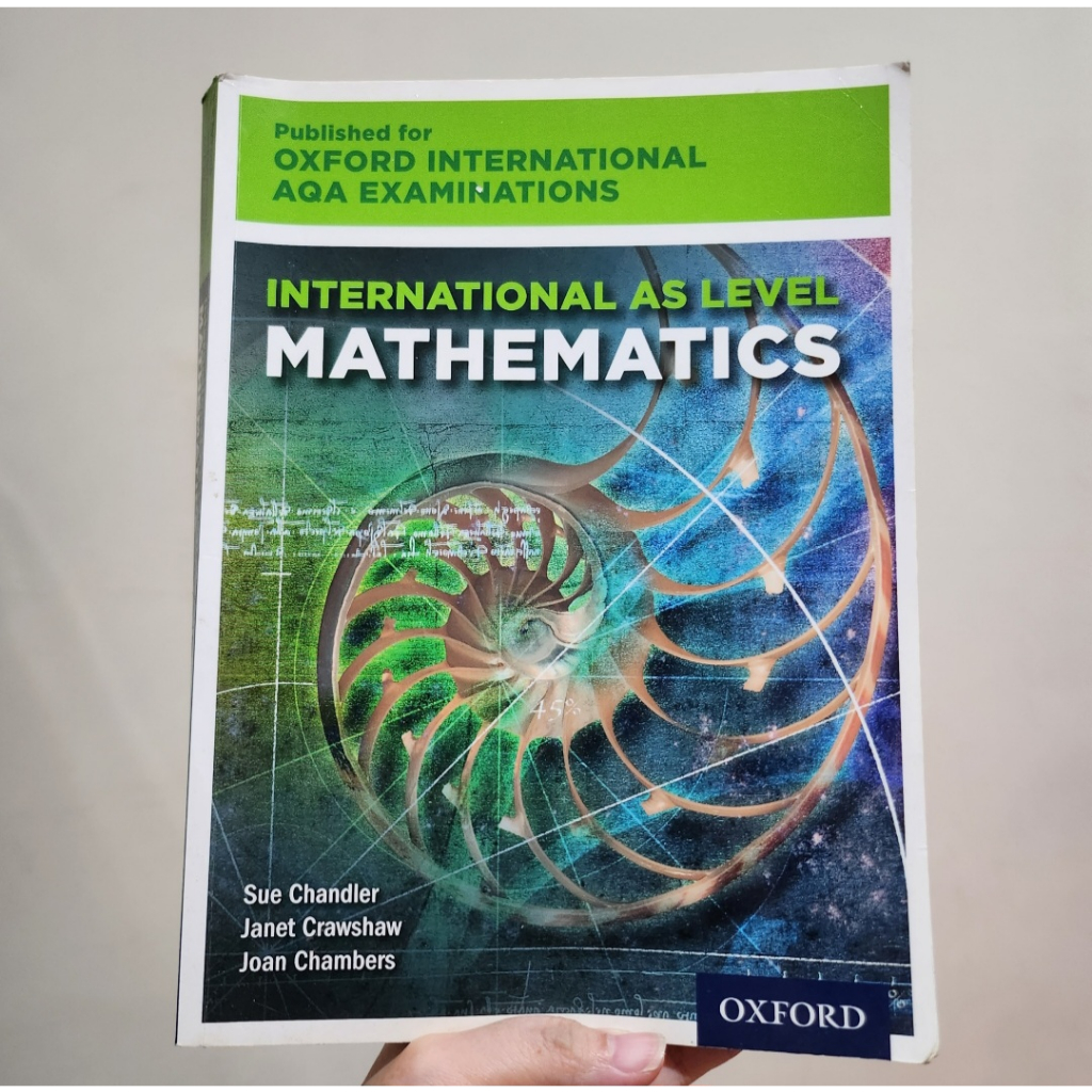 Jual International AS Level Mathematics Oxford Second AQA Exam | Shopee ...