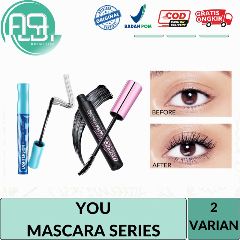 Jual YOU Lashboom dan Lashtension mascara | Shopee Indonesia