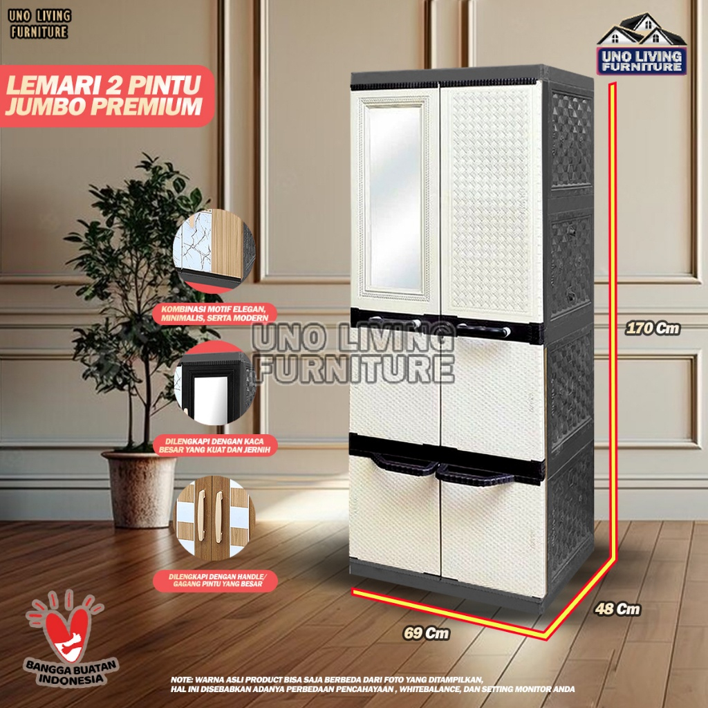 Jual JUMBO! LEMARI PAKAIAN PLASTIK SUSUN 4 KACA AKAKO AKAKO LP2P KACA DAN PENGUNCIAN | Shopee ...