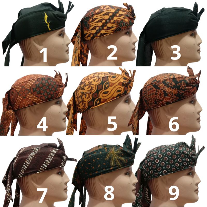 Jual Iket Sunda Tutup kepala khas sunda totopong bando simple dan ...
