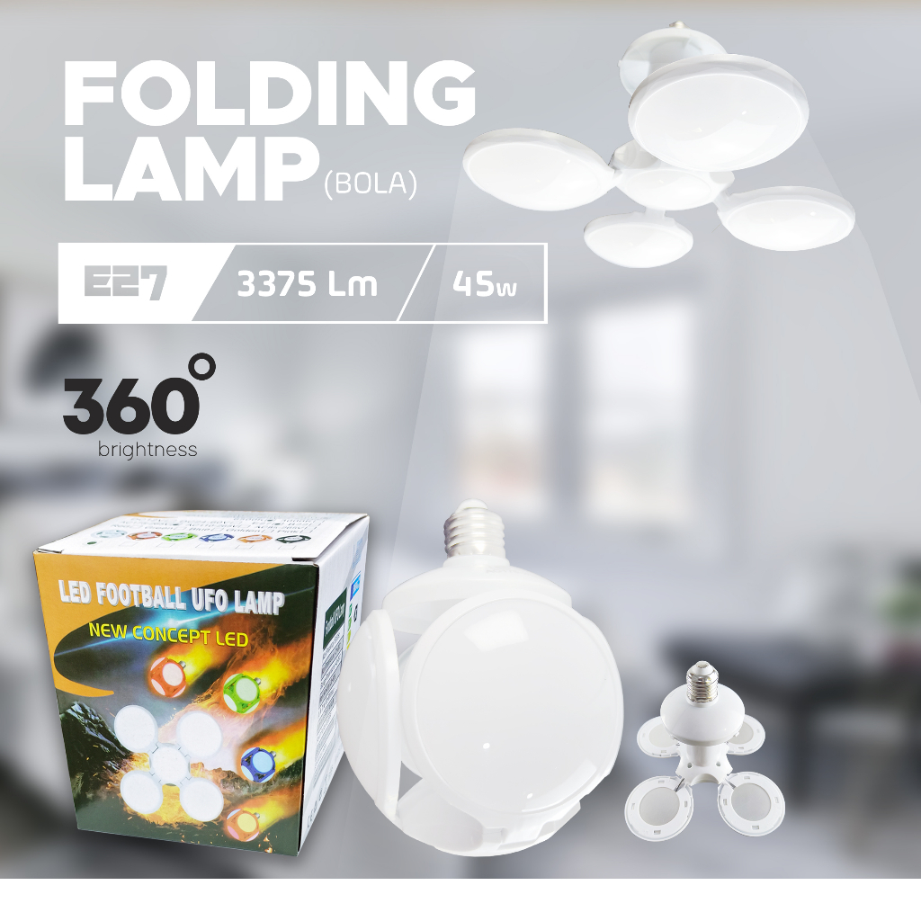 Jual Bohlam lampu LED Murah Bentuk Bola - LED Football /Dragon ball UFO ...