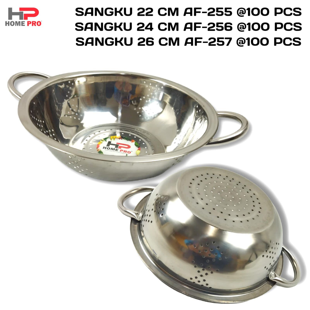 Jual Sangku Bakul Nasi Stainless Steel Tanpa Tutup Tebal | Shopee Indonesia