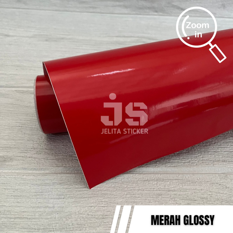 Jual Sticker Merah Glossy / Skotlet Merah Glossy Mengkilap | Shopee ...