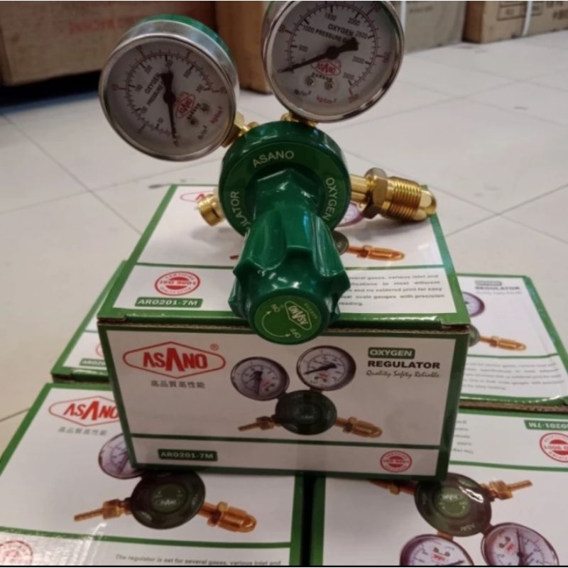 Jual Regulator las oxygen Asano// Regulator las tabung oxygen Asano ...