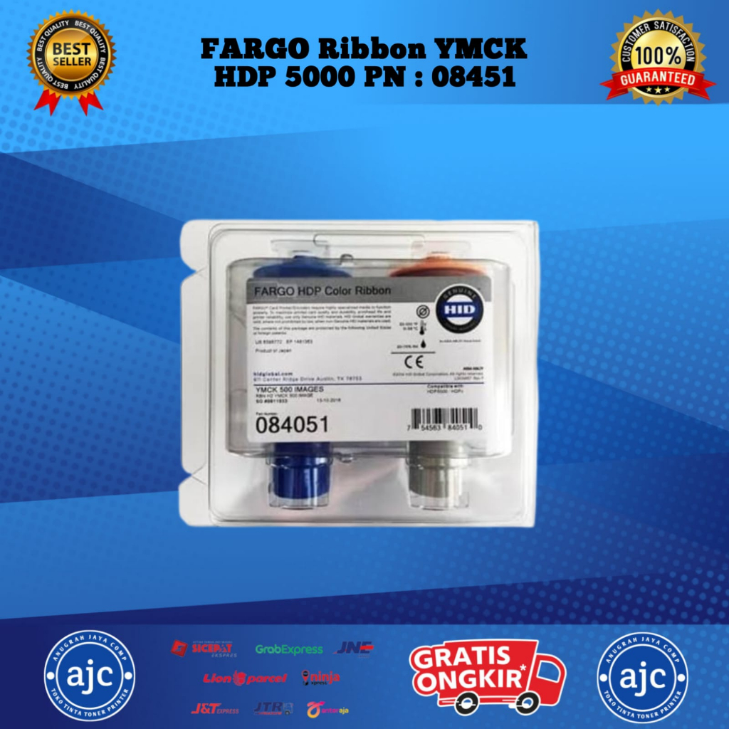 Jual Ribbon Fargo Color YMCK - HDP 5000 PN:084051 | Shopee Indonesia